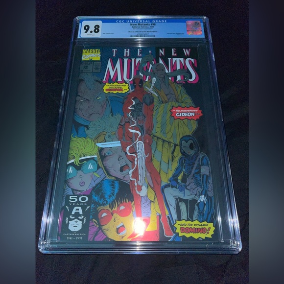 Marvel | Other | New Mutants 98 Cgc 98 Mexican Foil Cover El Quinto ...